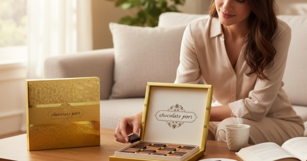 Luxury Chocolate Madlen Small Box 64 Parça | El Yapımı Lüks Çikolata ...